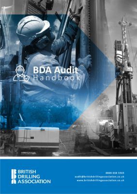 New BDA Audit Handbook Available! - British Drilling Association