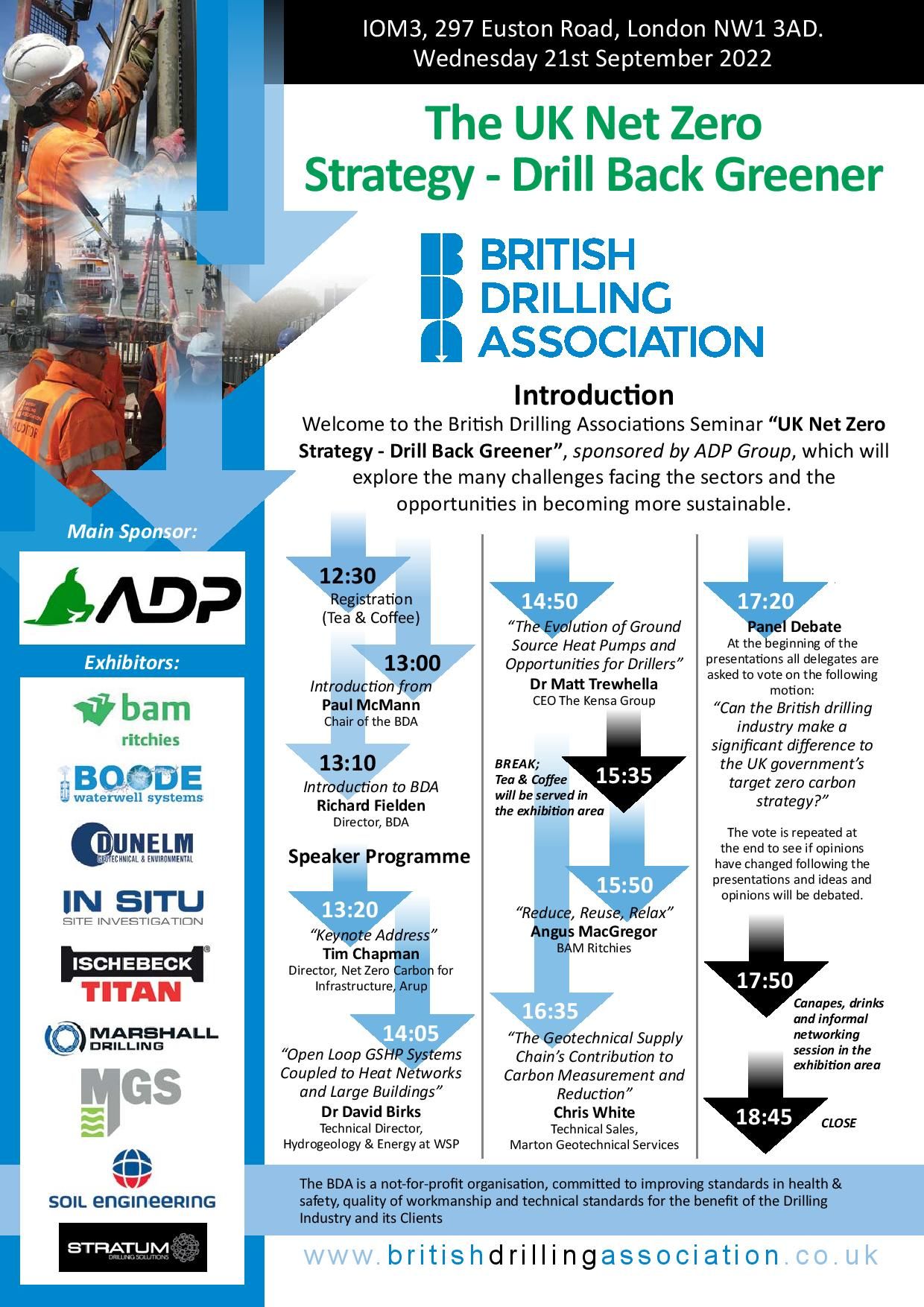 Thank you to our Exhibitors – BDA London Seminar, September 2022 ...